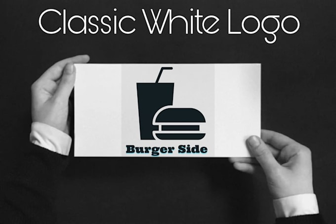 Do classic and minimal white logo by Jatin_graphicz | Fiverr