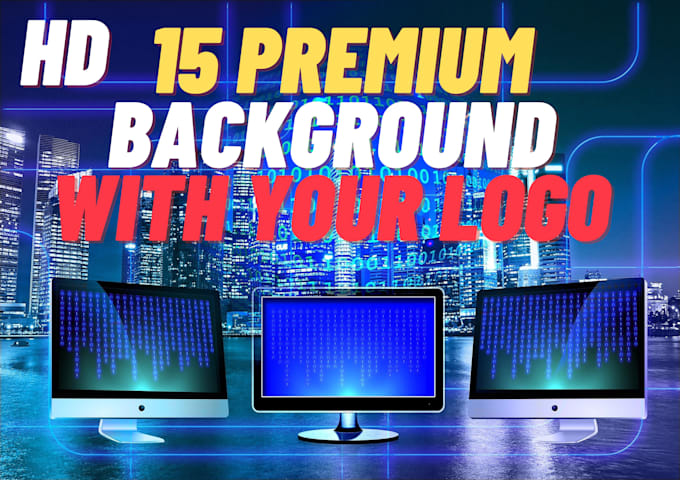 Design full hd customized zoom virtual backgrounds by Awany8 | Fiverr