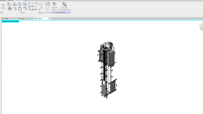 Do revit model for vertical transportation by Android006 | Fiverr