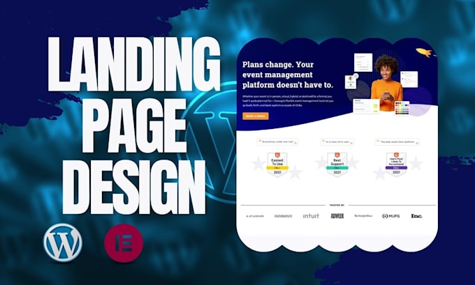 Create responsive wordpress landing page design with elementor pro by Yasinaraphat41 | Fiverr