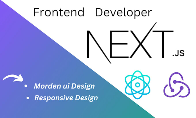 Build Next Js React Js Website Design And Development By Anowebdev Fiverr