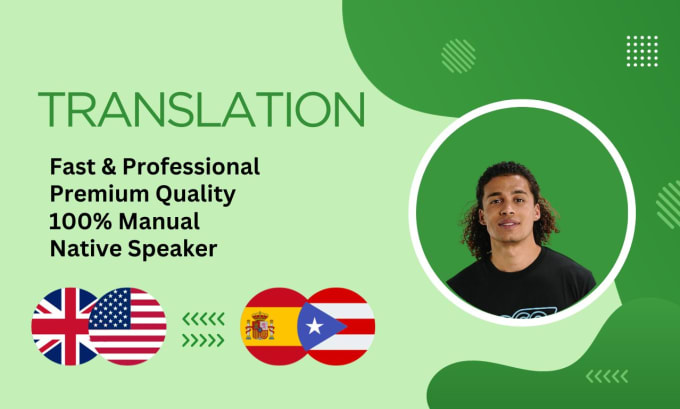 Offer high quality translation services english to spanish and espanol ...