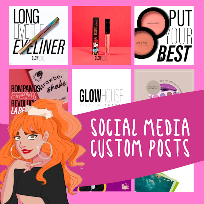 Design your social media posts for ig, fb or any platform by ...