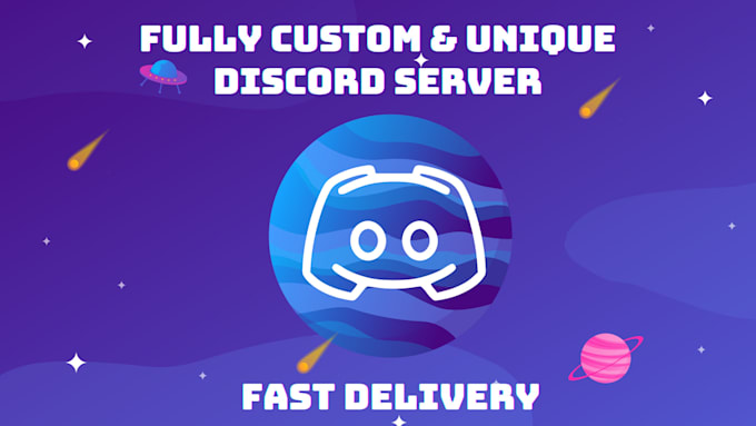 Setup a beautiful and unique discord server by Contatodggaming | Fiverr