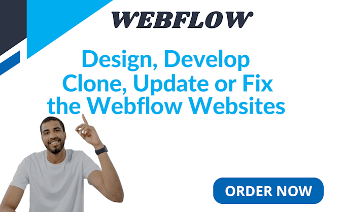Design, develop, rebrand, clone, update or fix the webflow website by Mack_thomson | Fiverr