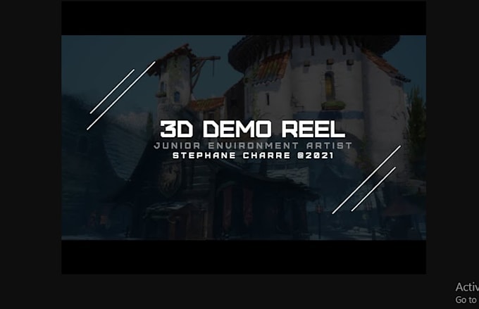 Create demo reel, cgi animation, visual effect 3d environment by ...