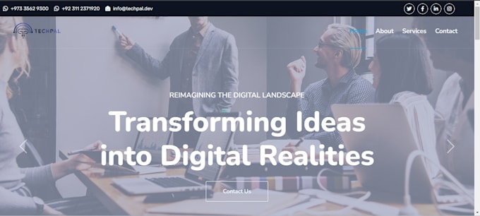 Eye catching and effective landing page design by Mujtaba082 | Fiverr