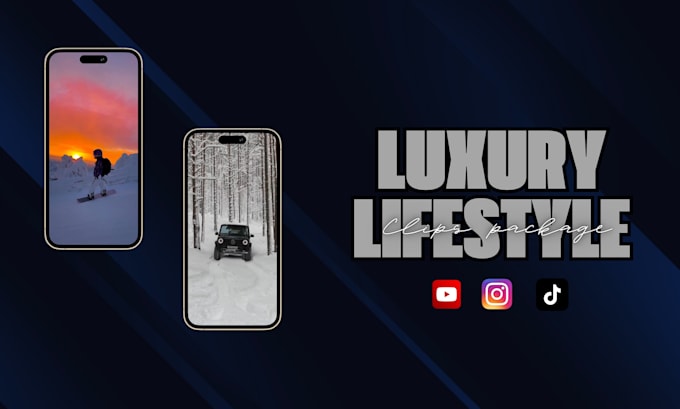 Provide luxury lifestyle clips for tiktok and reels by Maxiitool | Fiverr