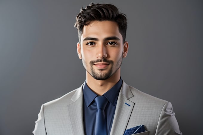 Create ai art, professional, realistic character, design, profile pic ...