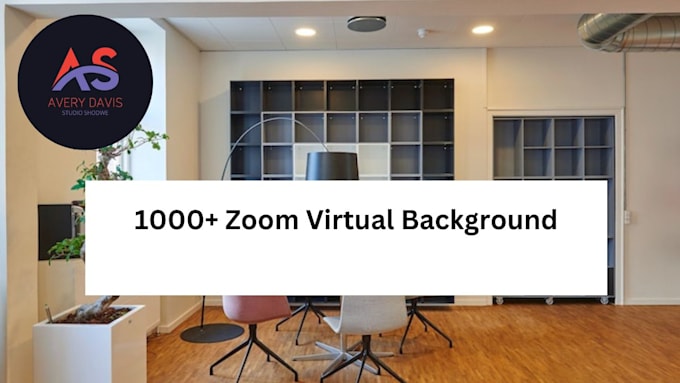 Design a custom zoom virtual background with your logo by Mfahad9955 ...