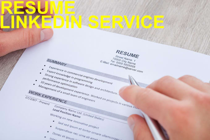 Professionally write and upgrade your linkedin, cv resume , cover ...