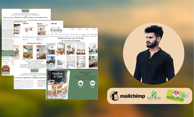 Create professional and editable html email template by Fazla76642 | Fiverr