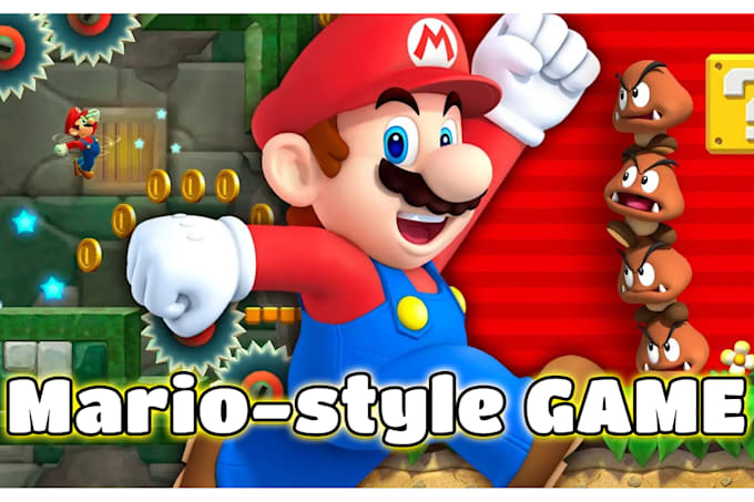 Create a mario style game for you by Playgamesjg17 | Fiverr