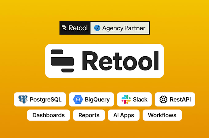 Build retool apps, internal tools, dashboards and workflows by Adnnannkhalil | Fiverr