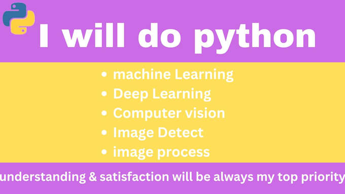 Do Machine Learning Python Projects And Deep Learning By Jovinator Fiverr 4768