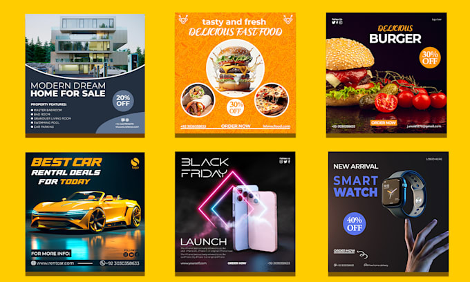 Design promotional poster and social media poster by Junaidgraphic2 ...