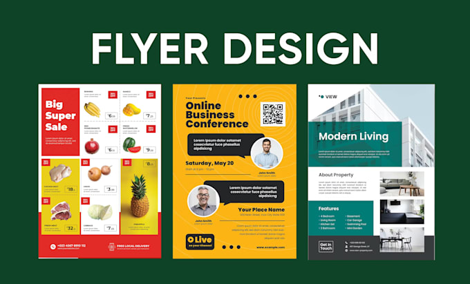 Design a modern event flyer or marketing poster that converts by Wonder ...