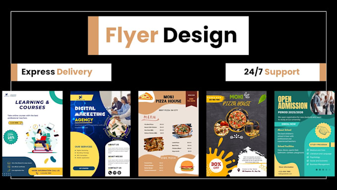 Create flyer, poster, brochure, banner design in few hours by ...