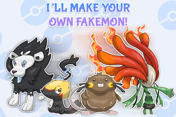 Make your own fakemon by Dark_2021 | Fiverr