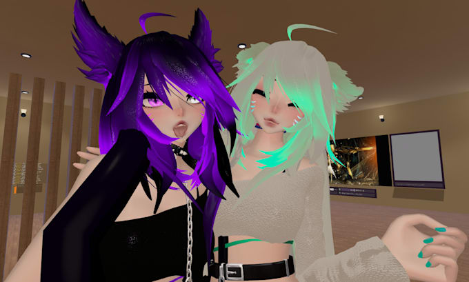 Model custom vrchat avatar, 3d vrchat avatar anime, rex, furry avatar ...