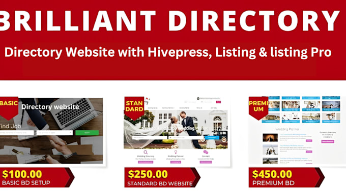 Build brilliant directory website on directory, hivepress,my listing ...