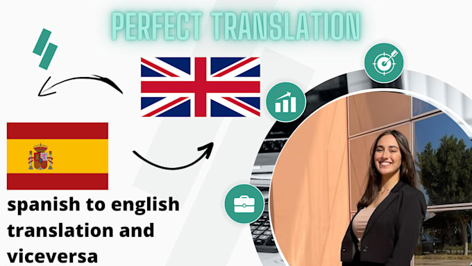 Translate english to spanish and viceversa by Manal_elkobbi | Fiverr