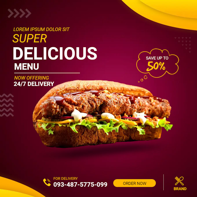 Do an amazing menu design, food menu, restaurant menu by Darineruis ...