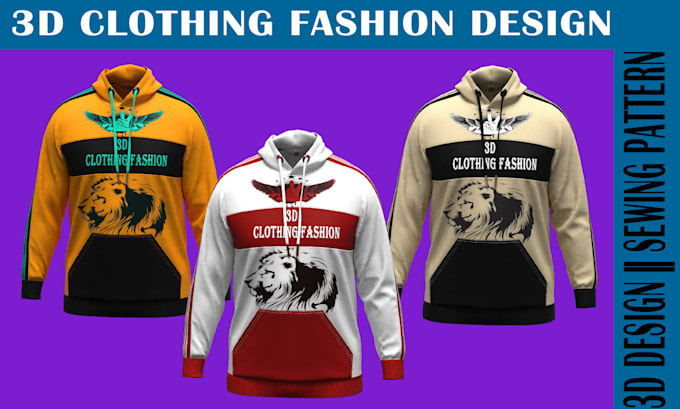 3d clothing garment construction teck pack design by Garments_3d | Fiverr