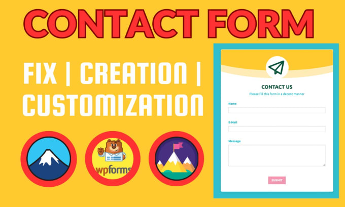 Create Customize And Fix Wordpress Contact Form 7 Wp Form By Maira