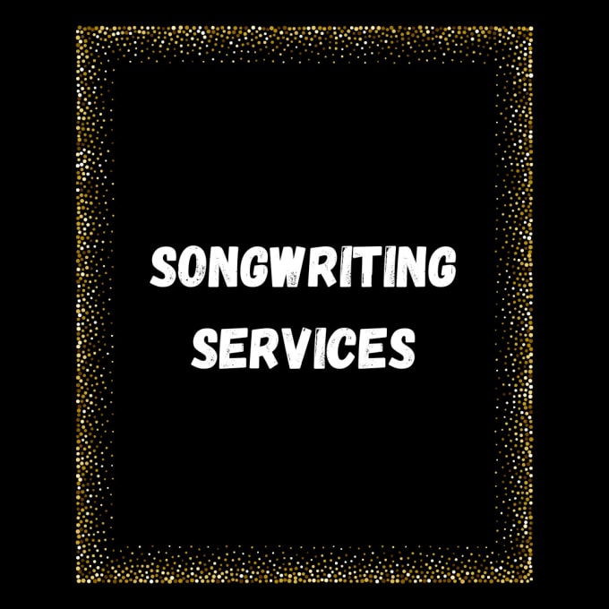 Write lyrics for your song by Rayrekt | Fiverr