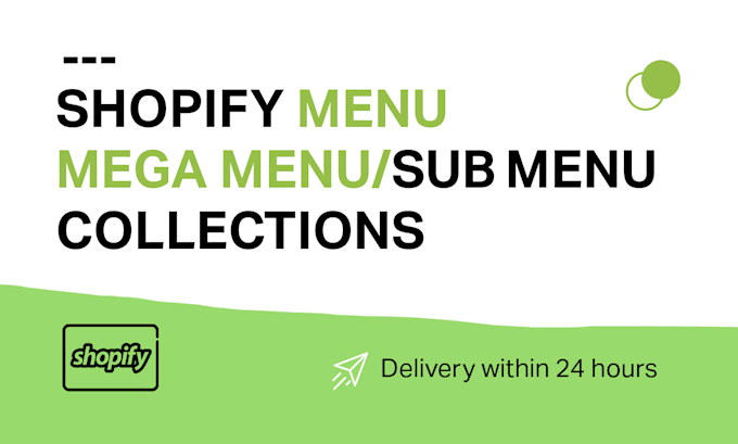 Add shopify mega menu, navigation menu and collections by Reza_rusho | Fiverr
