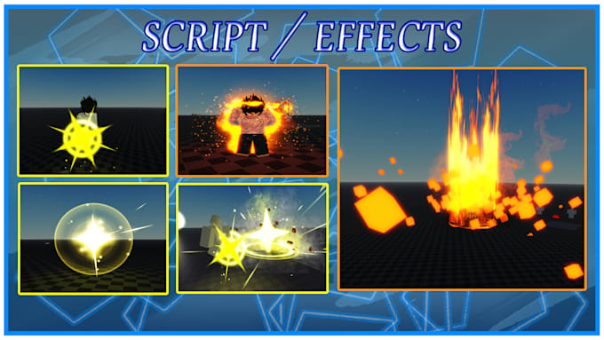 Script or make vfx for your game by Medionchooi | Fiverr