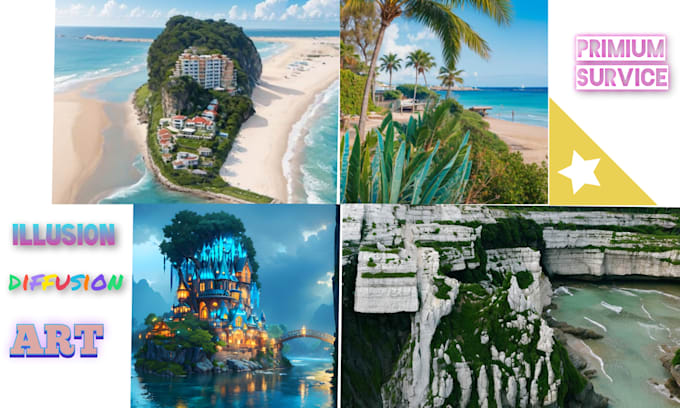 Make your photo into illusion diffusion art professionally by ...