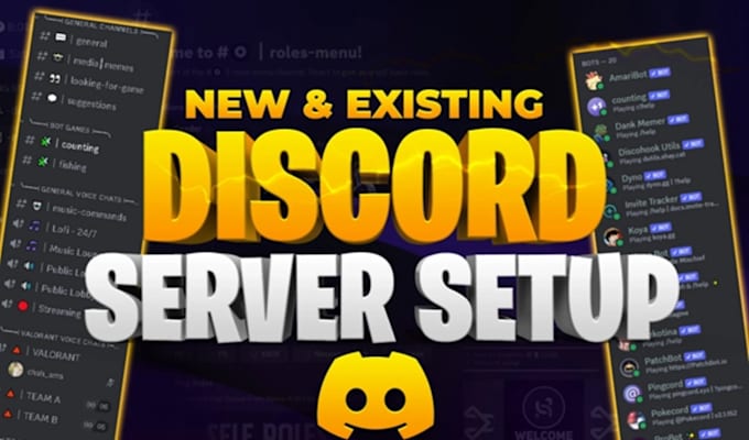 Build a professional discord server by Krxsyt | Fiverr