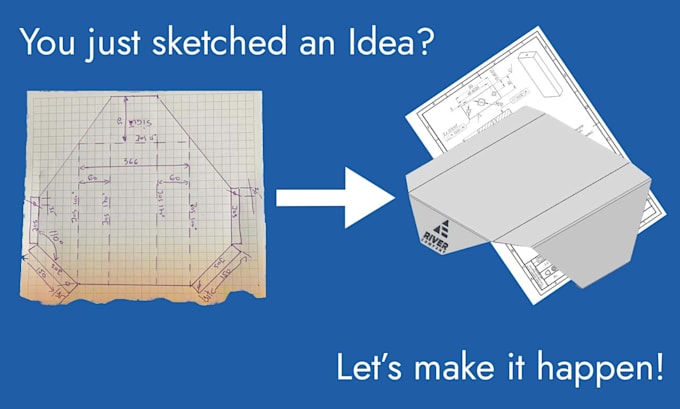 Create 3d models and technical drawings by David_maticu | Fiverr