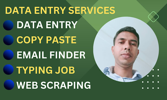Do perfect data entry by Kamrulmillat | Fiverr