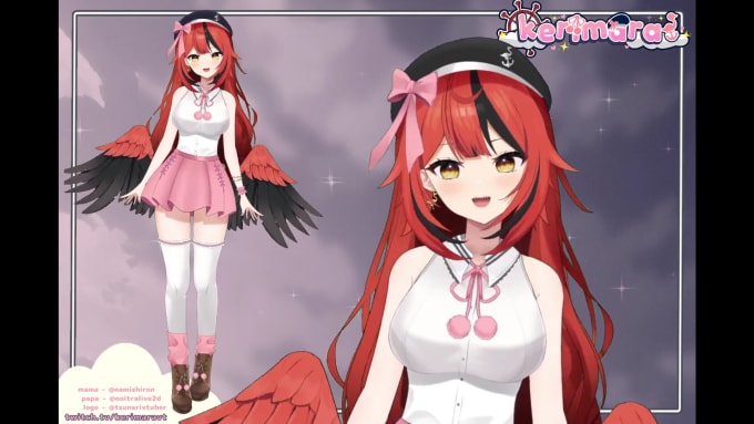 Rig your live2d vtuber model by Noitralive2d | Fiverr