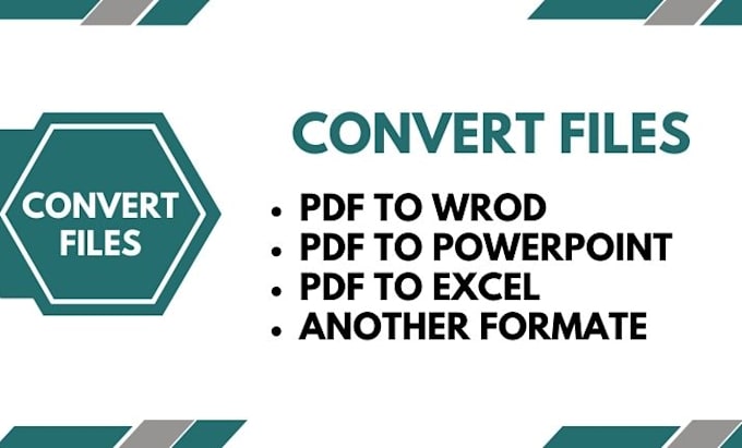 Do Pdf To Word Handwriting To Word Convert Scan Pdf To Excel By Anjumfarooq35 Fiverr
