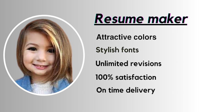 Do professional resume maker for you by Saminaawan1155 | Fiverr