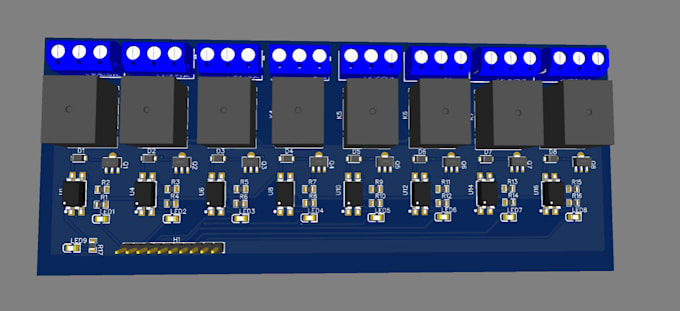 Design pcb board using easyeda and proteus by Danushka511 | Fiverr