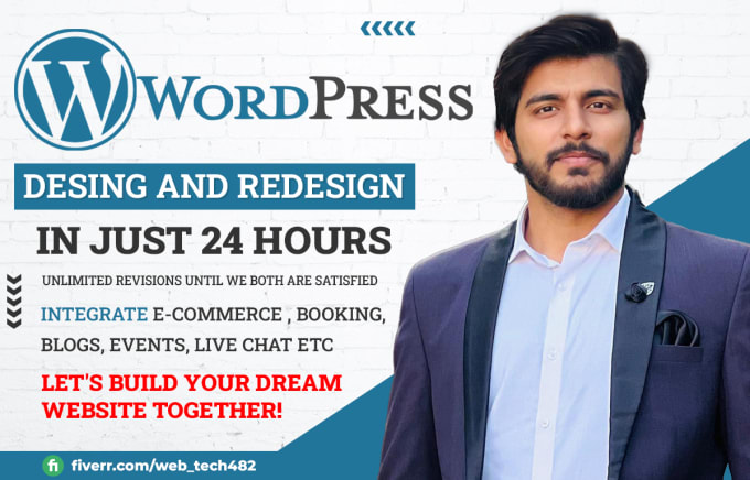 Design, redesign a professional wordpress website by Web_tech482 | Fiverr Design, redesign a professional wordpress website by Web_tech482 | Fiverr