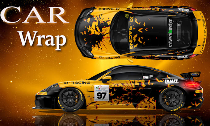 Do create car wrap and any vehicle wrap design by Rizwan_gfx56 | Fiverr