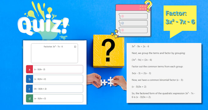 Create custom quizzes for your app, school or business by Areacodi | Fiverr
