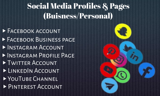 Create All Social Media Accounts Perfectly And Set Up Business Pages By