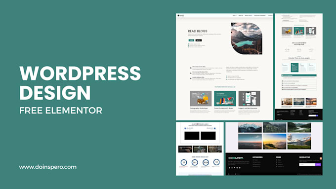 Do proficient wordpress website design using elementor by Nazmul527 ...