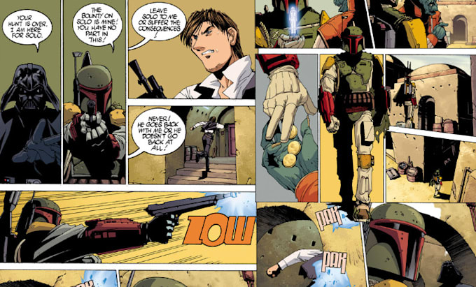 Illustrate realistic comic book, cover graphic novel storyboard ...