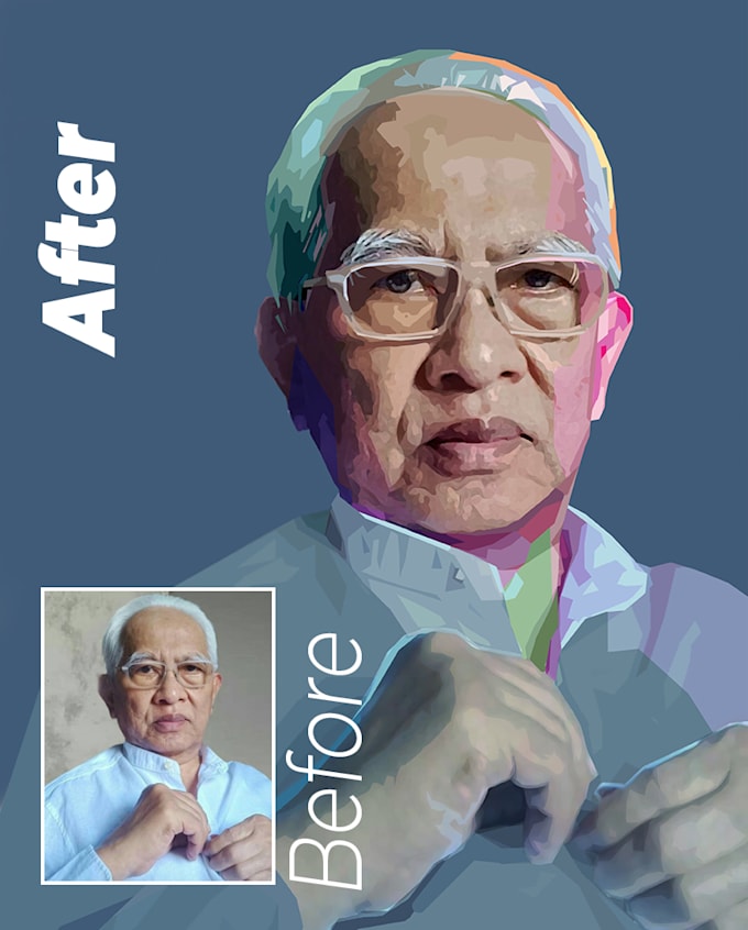 Do realistic vector portrait by Ndaru_24 | Fiverr