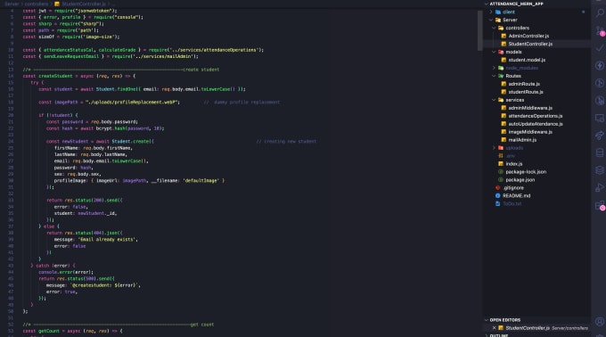 Create custom node js backend solutions by Usamachaudha957 | Fiverr