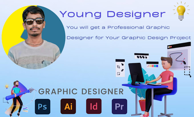 Do fast and professional graphic design by Antorsarkar10 | Fiverr