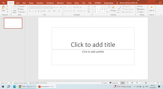 Create powerpoint presentation design with and without content by Shine ...